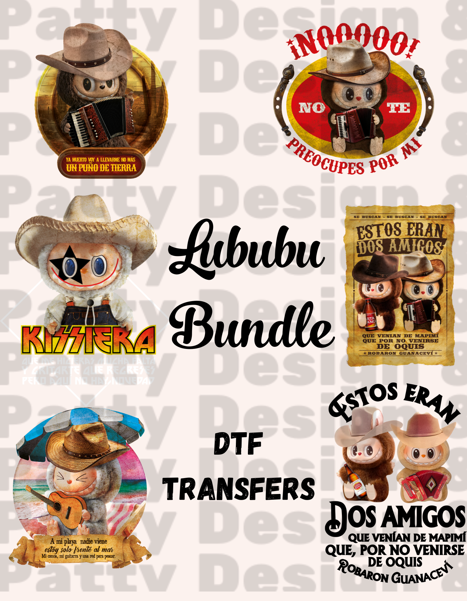 LABUBU BUNDLE NORTENO – Patty Design & Co